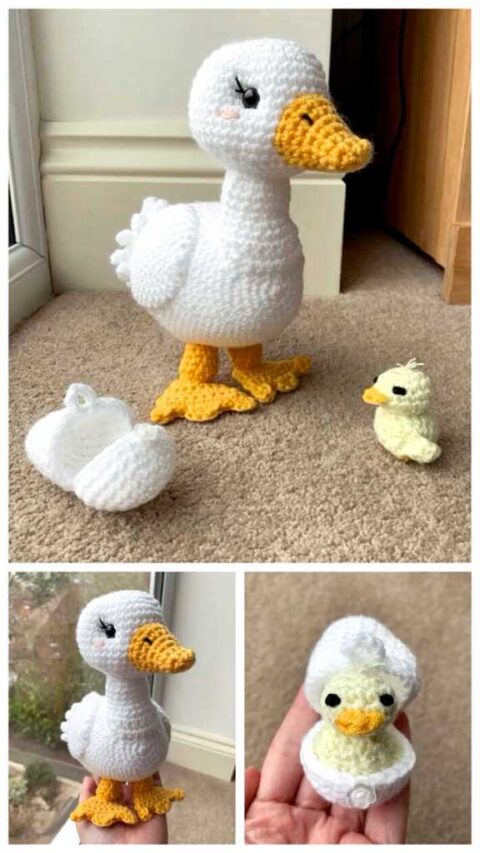 Amigurumi Duck Girl and Duck Boy Free Pattern-1 – Free Amigurumi Patterns