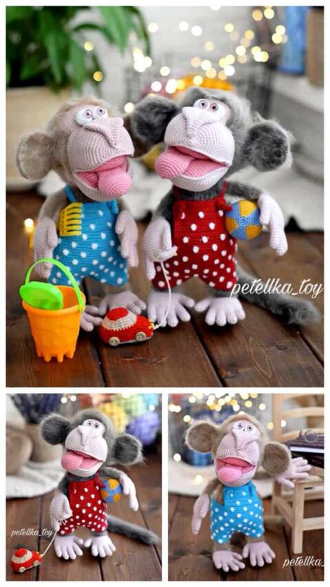 Amigurumi Monkey Dudu Free Pattern-3 – Free Amigurumi Patterns