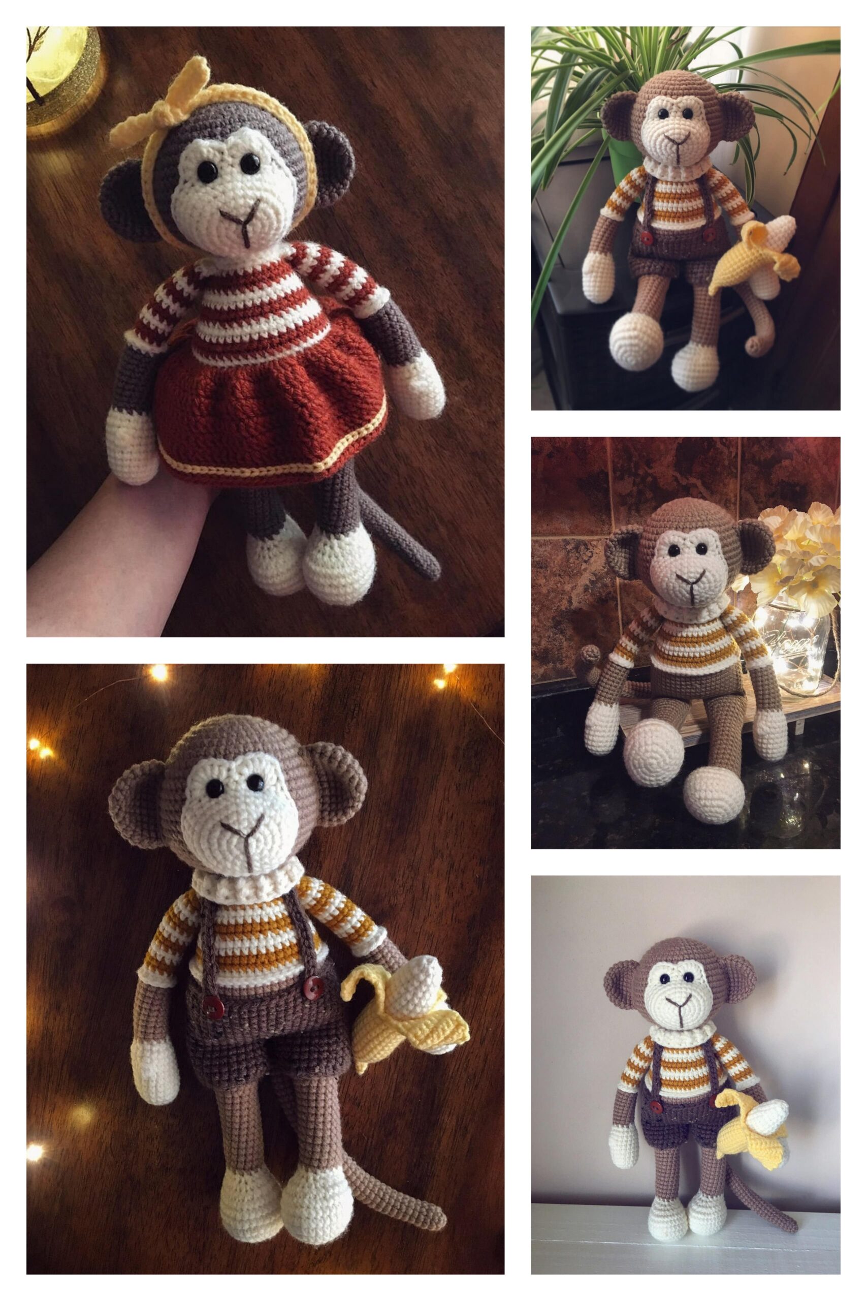 Amigurumi Crochet Monkey Free Pattern-3 – Free Amigurumi Patterns
