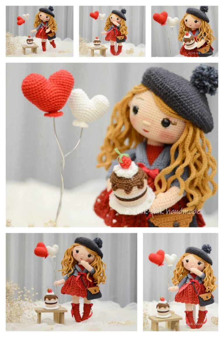 Amigurumi Doll Maribel Free Pattern-4 – Free Amigurumi Patterns