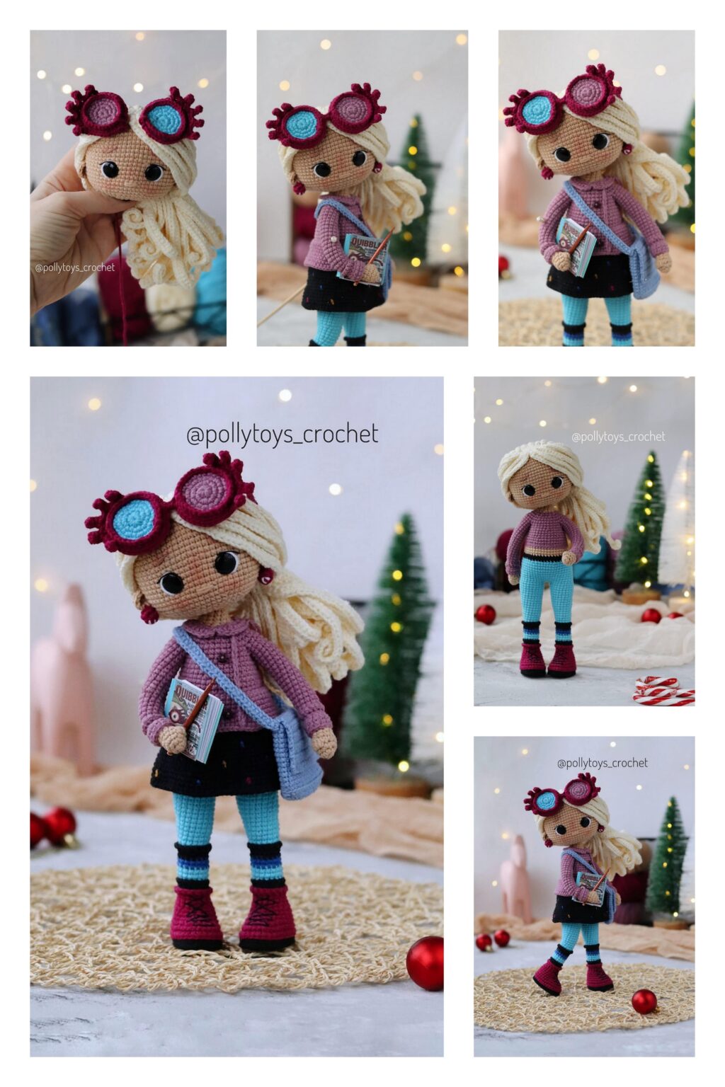 Amigurumi Doll Maribel Free Pattern-4 – Free Amigurumi Patterns