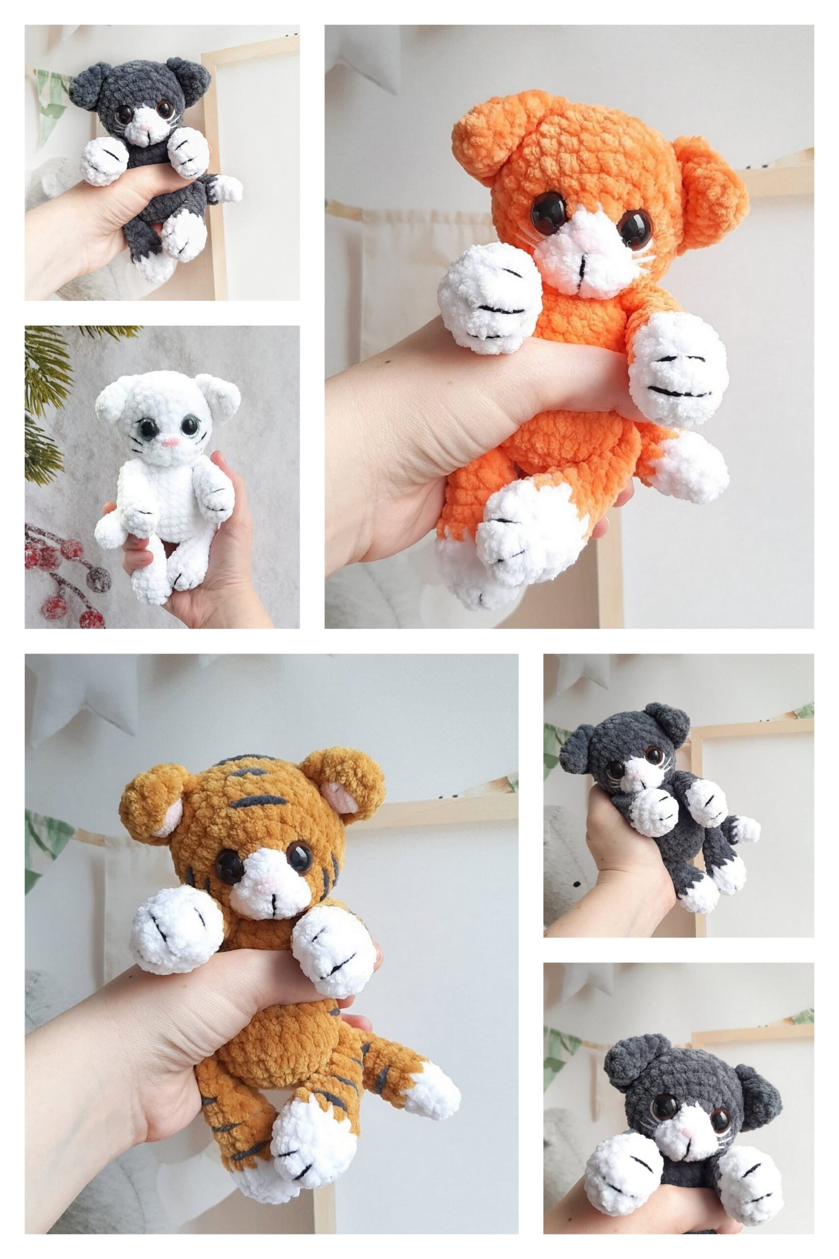 Amigurumi Plush Crochet Cat Free Pattern-3 – Free Amigurumi Patterns