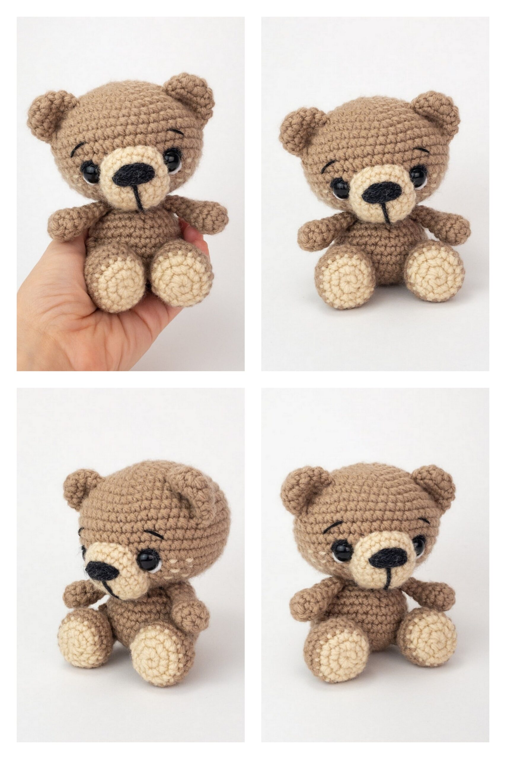 Amigurumi Plush Teddy Bear Free Pattern-3 – Free Amigurumi Patterns
