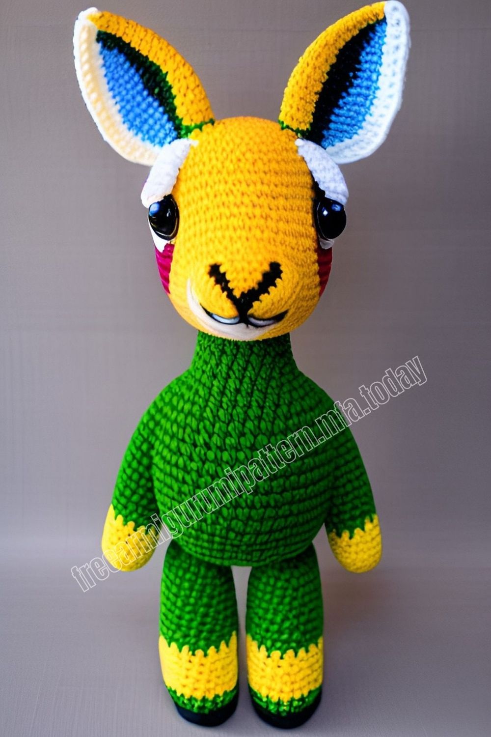 Amigurumi Grey Llama Free Pattern-3 – Free Amigurumi Patterns