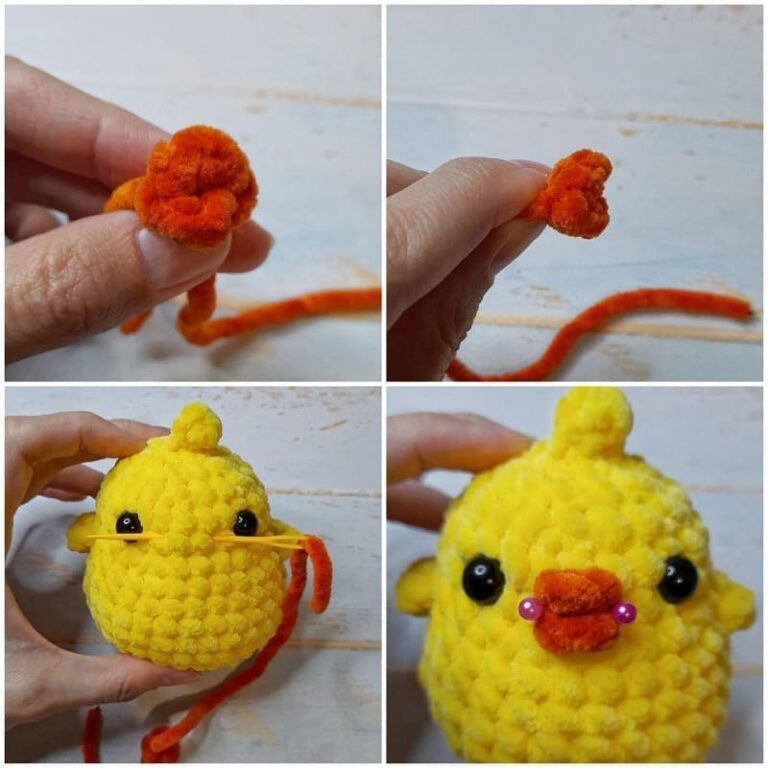 Amigurumi Piu Piu the Chick Free Pattern-3 – Free Amigurumi Patterns
