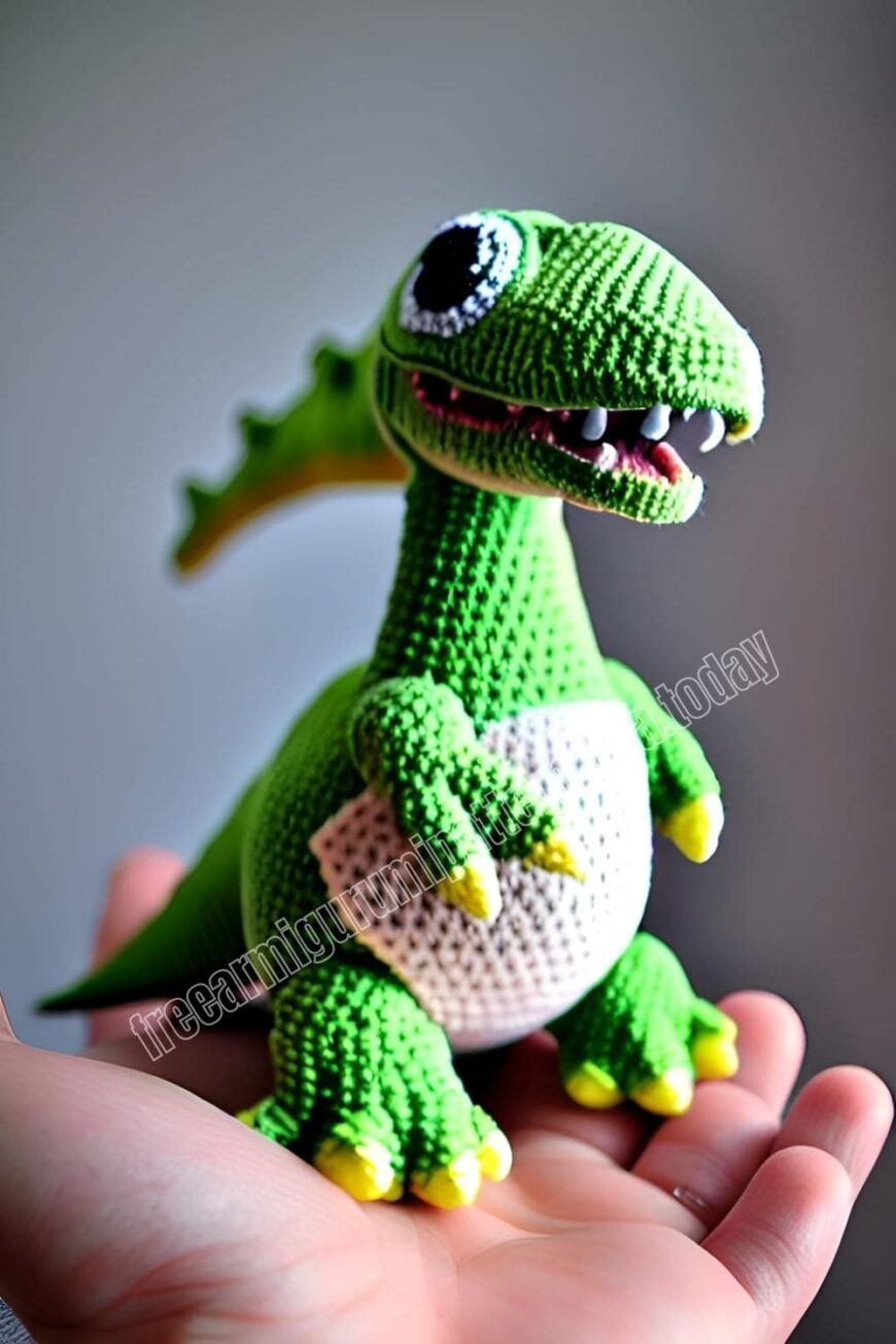 Amigurumi Crochet Dinosaur Free Pattern-2 – Free Amigurumi Patterns