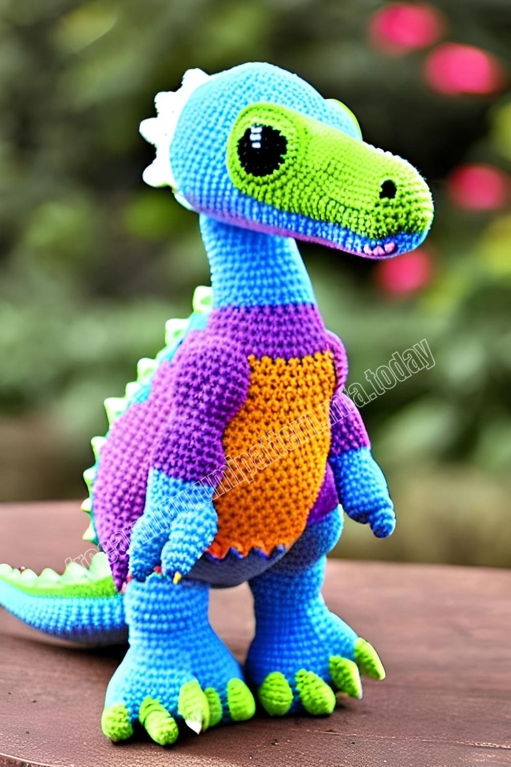Amigurumi Crochet Dinosaur Free Pattern-2 – Free Amigurumi Patterns