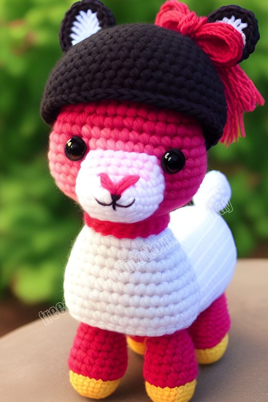 Amigurumi Crochet Llama Free Pattern-2 – Free Amigurumi Patterns