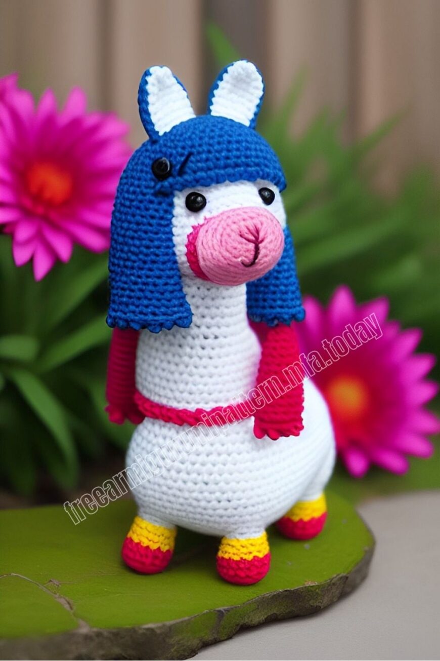 Amigurumi Crochet Llama Free Pattern-2 – Free Amigurumi Patterns
