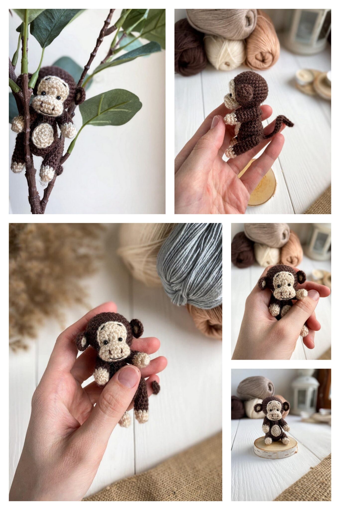 Amigurumi Crochet Monkey Free Pattern-2 – Free Amigurumi Patterns
