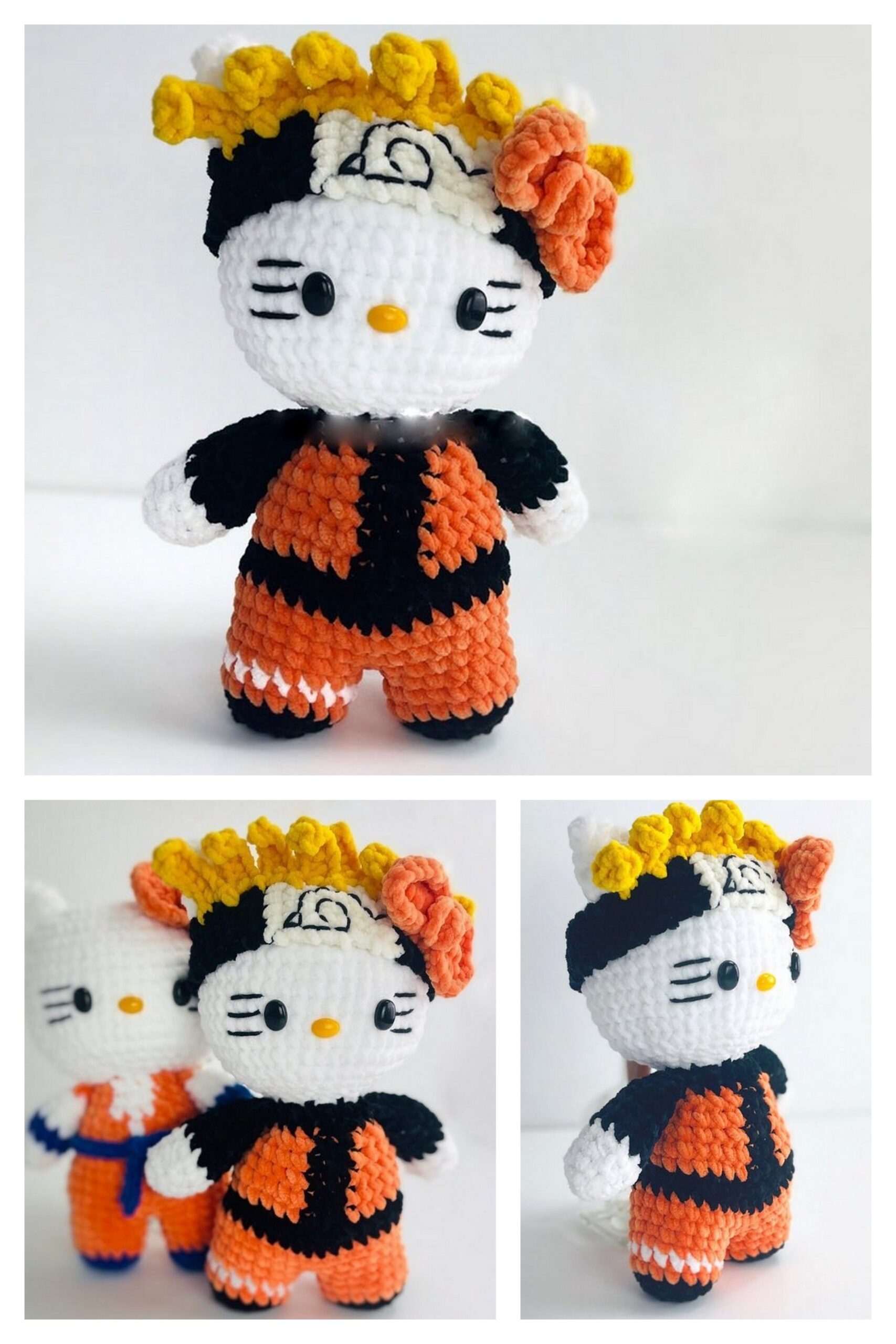 Amigurumi Hello Kitty Keychain Free Pattern-1 – Free Amigurumi Patterns