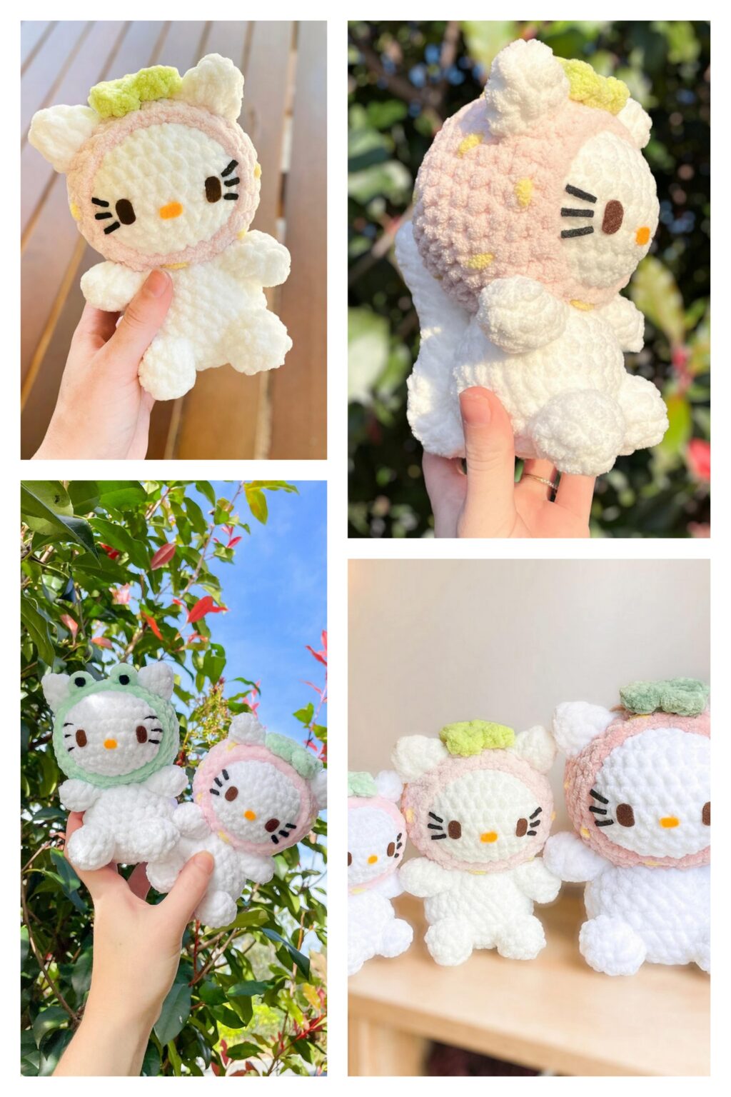 Amigurumi Hello Kitty Keychain Free Pattern-1 – Free Amigurumi Patterns