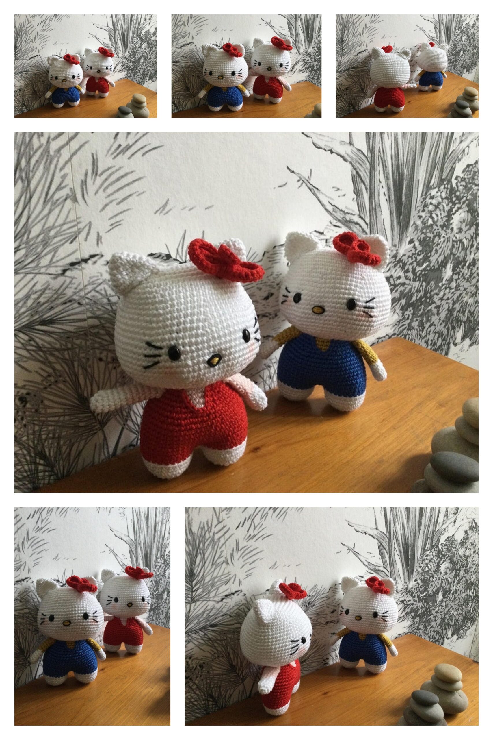 Amigurumi Hello Kitty Keychain Free Pattern-1 – Free Amigurumi Patterns