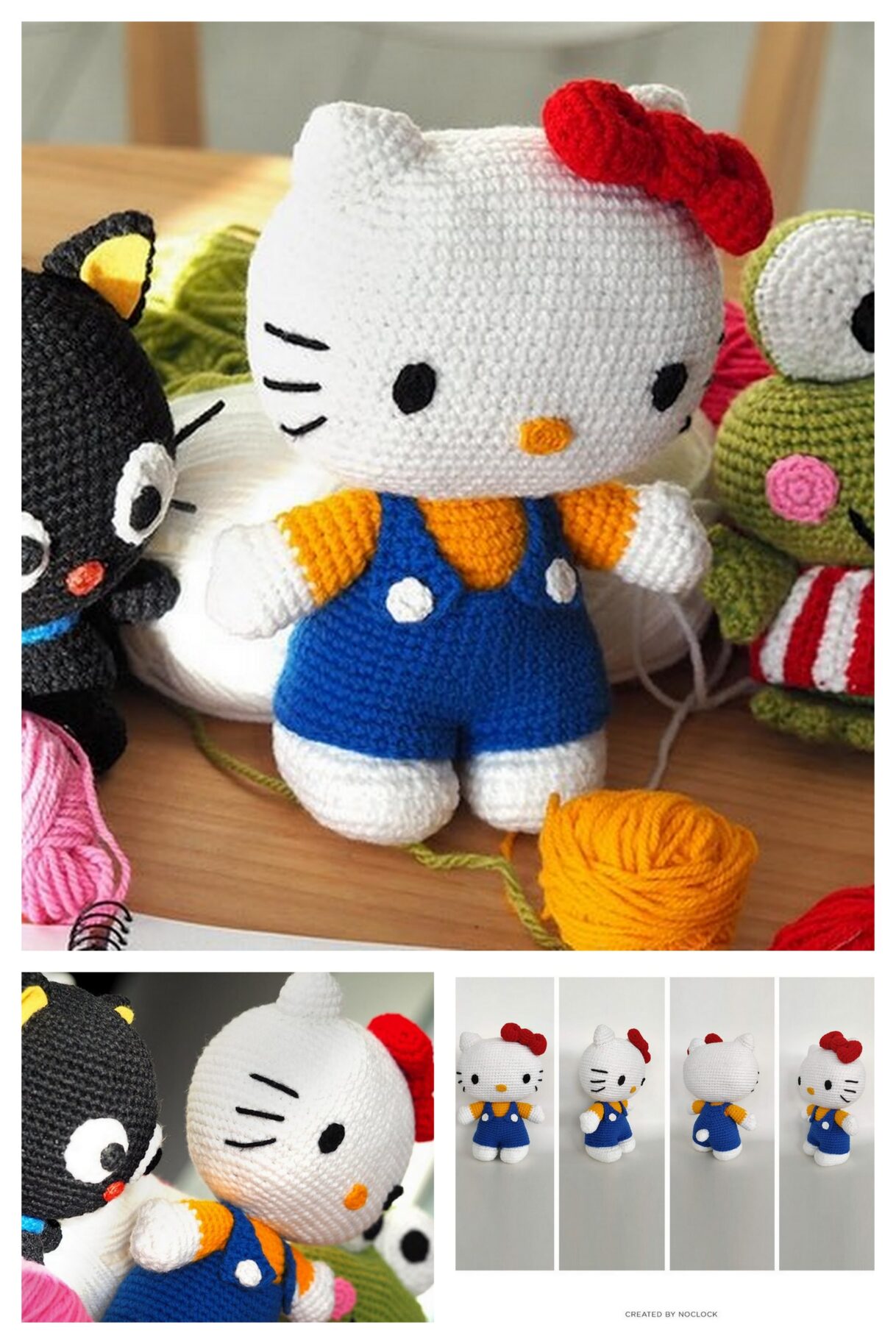 Amigurumi Hello Kitty Keychain Free Pattern-1 – Free Amigurumi Patterns