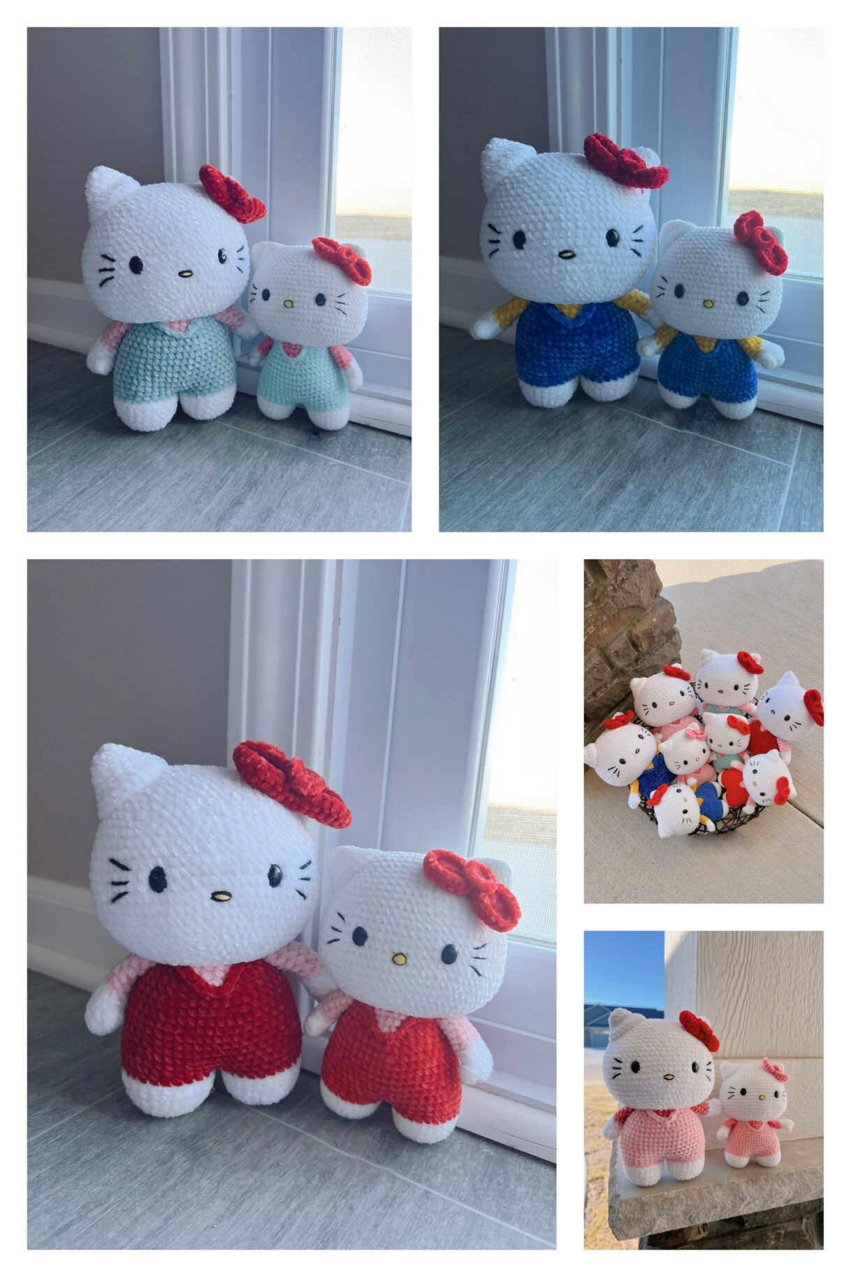 Amigurumi Hello Kitty Keychain Free Pattern-1 – Free Amigurumi Patterns