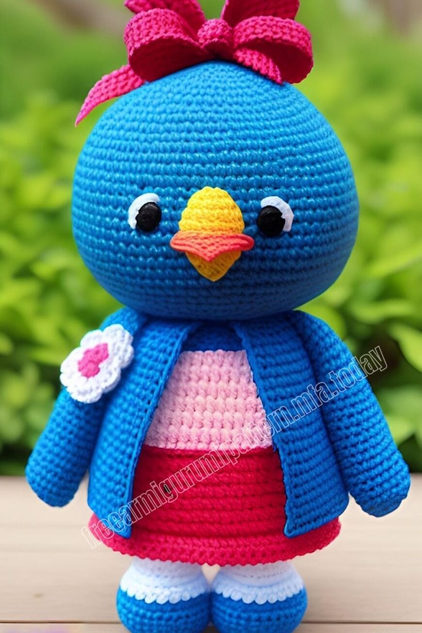 Amigurumi Piu Piu the Chick Free Pattern-3 – Free Amigurumi Patterns