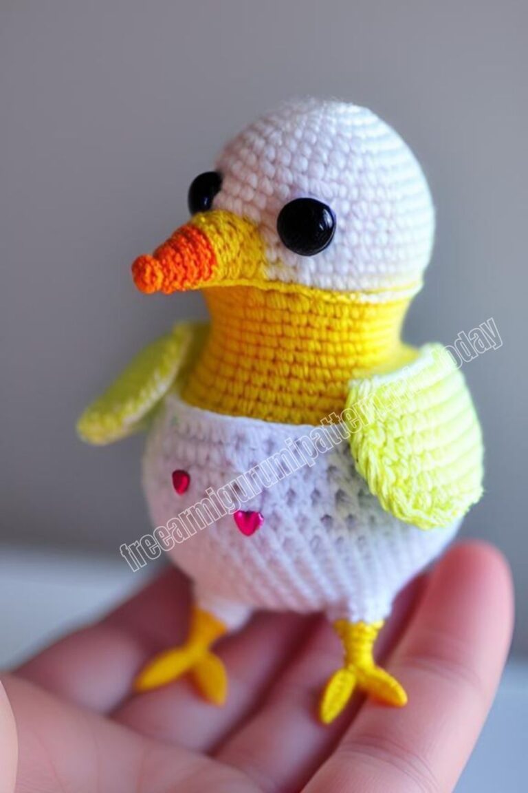 Amigurumi Piu Piu the Chick Free Pattern-3 – Free Amigurumi Patterns