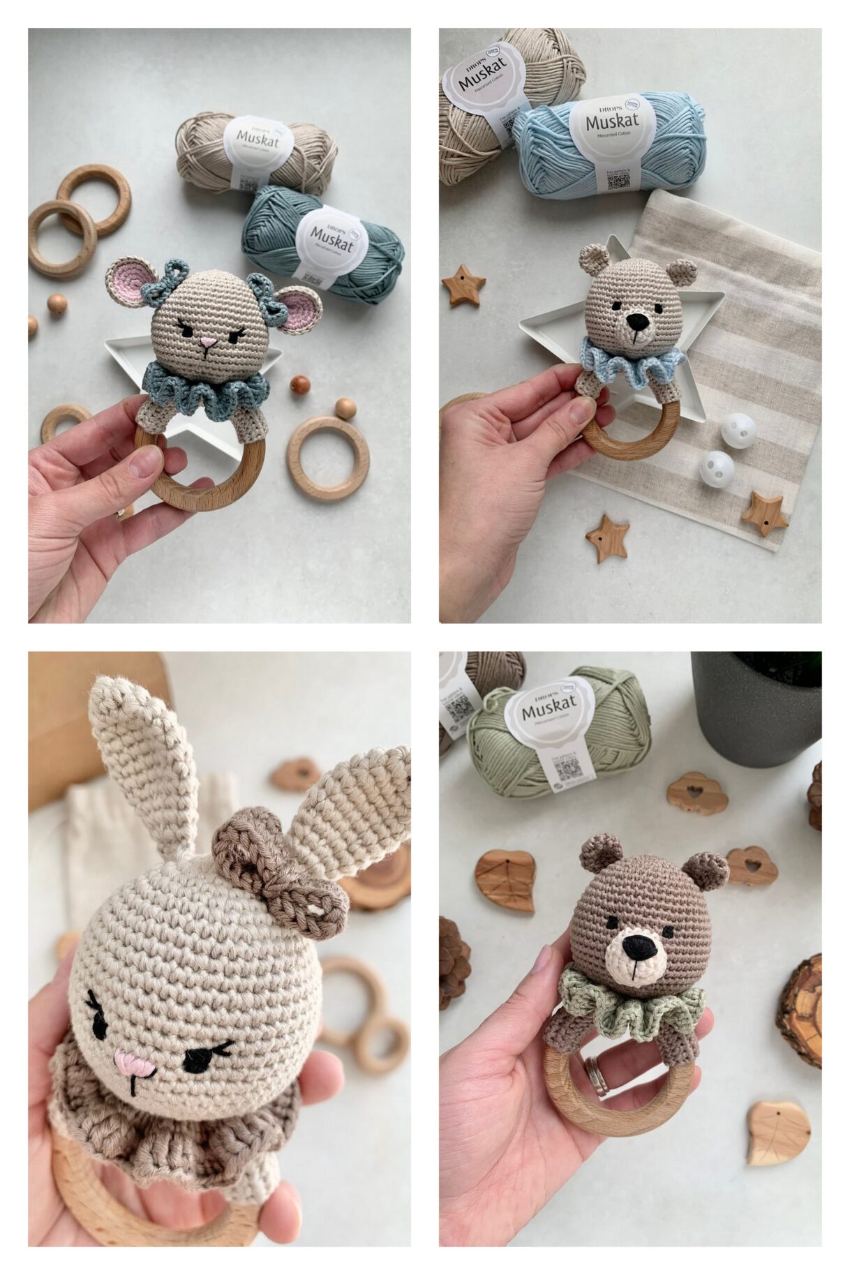 Amigurumi Rattle Snow Doll Free Pattern-3 – Free Amigurumi Patterns