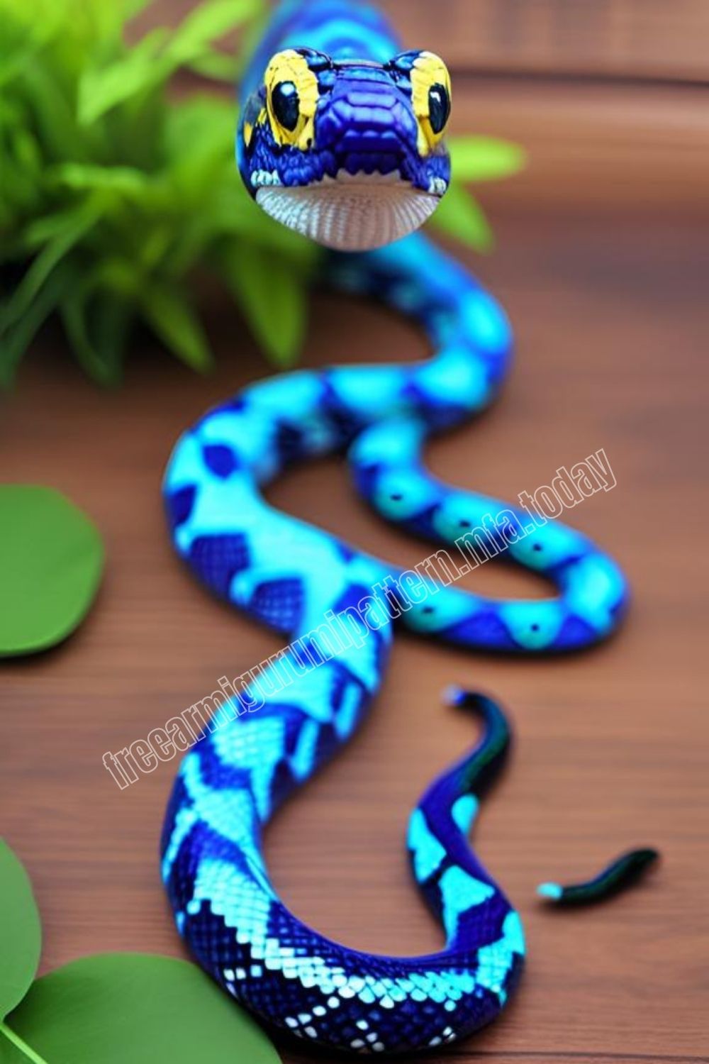 Amigurumi Crochet Snake Free Pattern-3 – Free Amigurumi Patterns