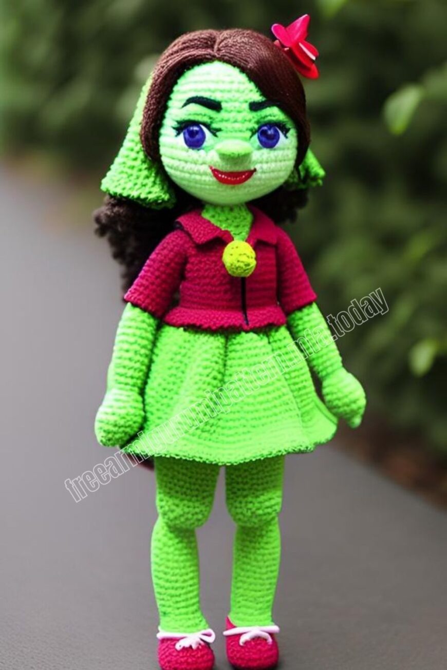 Amigurumi Doll Fiona Free Pattern-1 – Free Amigurumi Patterns