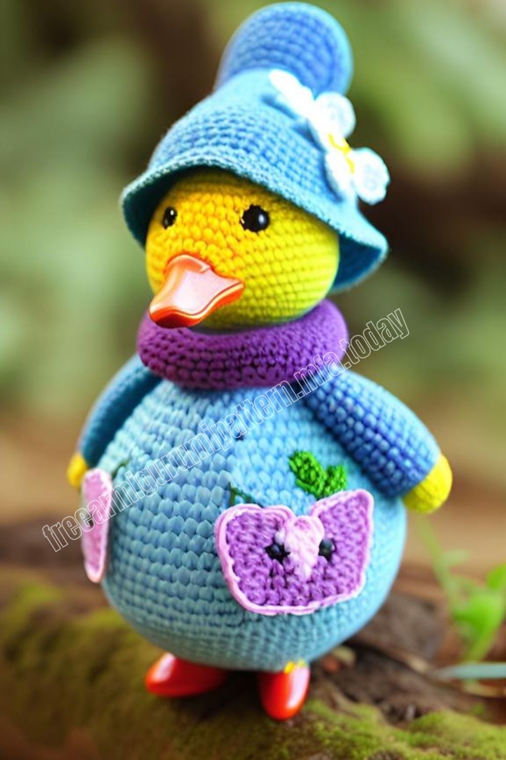 Amigurumi Duck With Hat Free Pattern-3 – Free Amigurumi Patterns