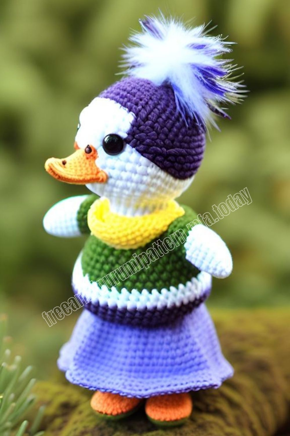 Amigurumi Duck With Hat Free Pattern-3 – Free Amigurumi Patterns