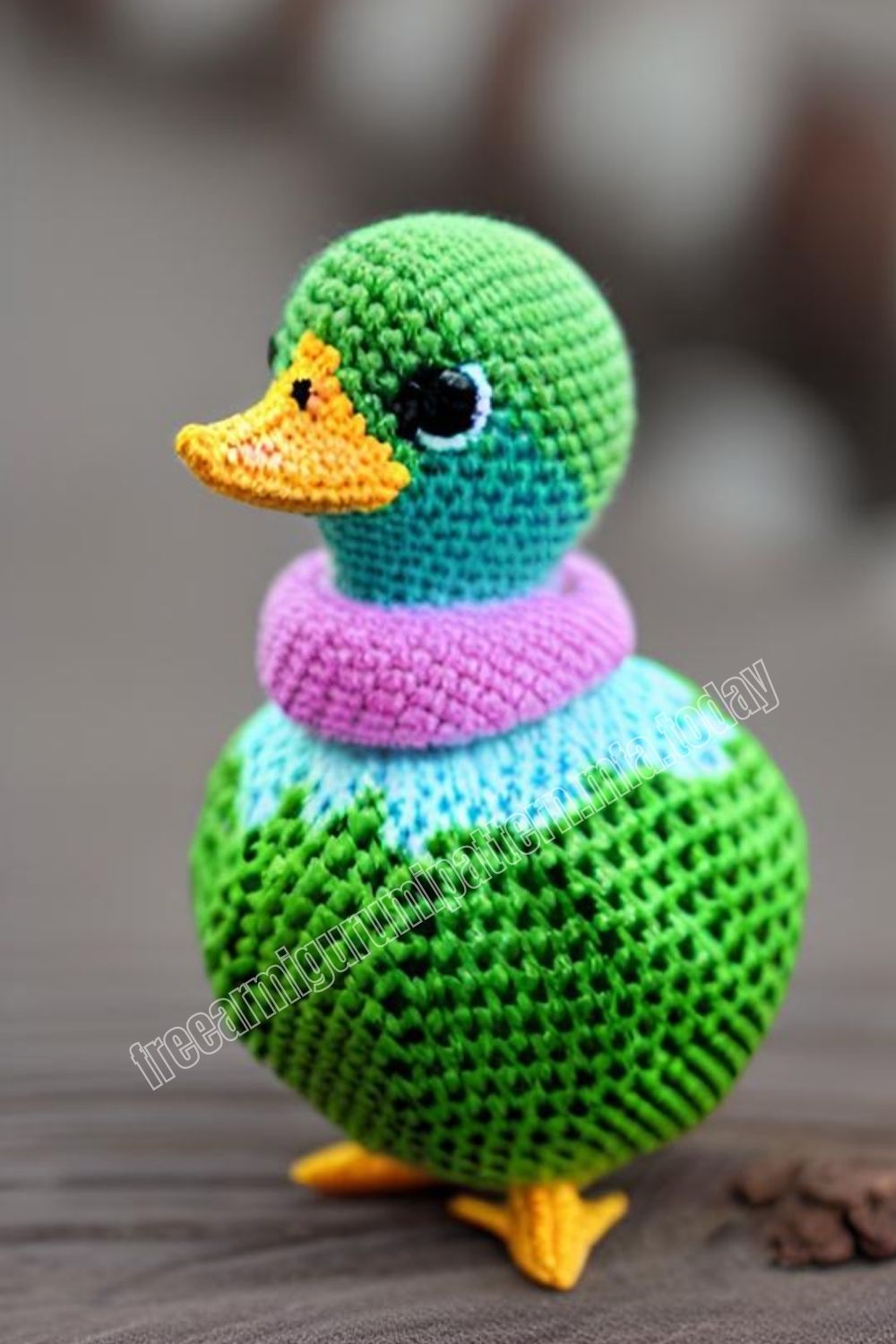 Amigurumi Duck With Hat Free Pattern-3 – Free Amigurumi Patterns