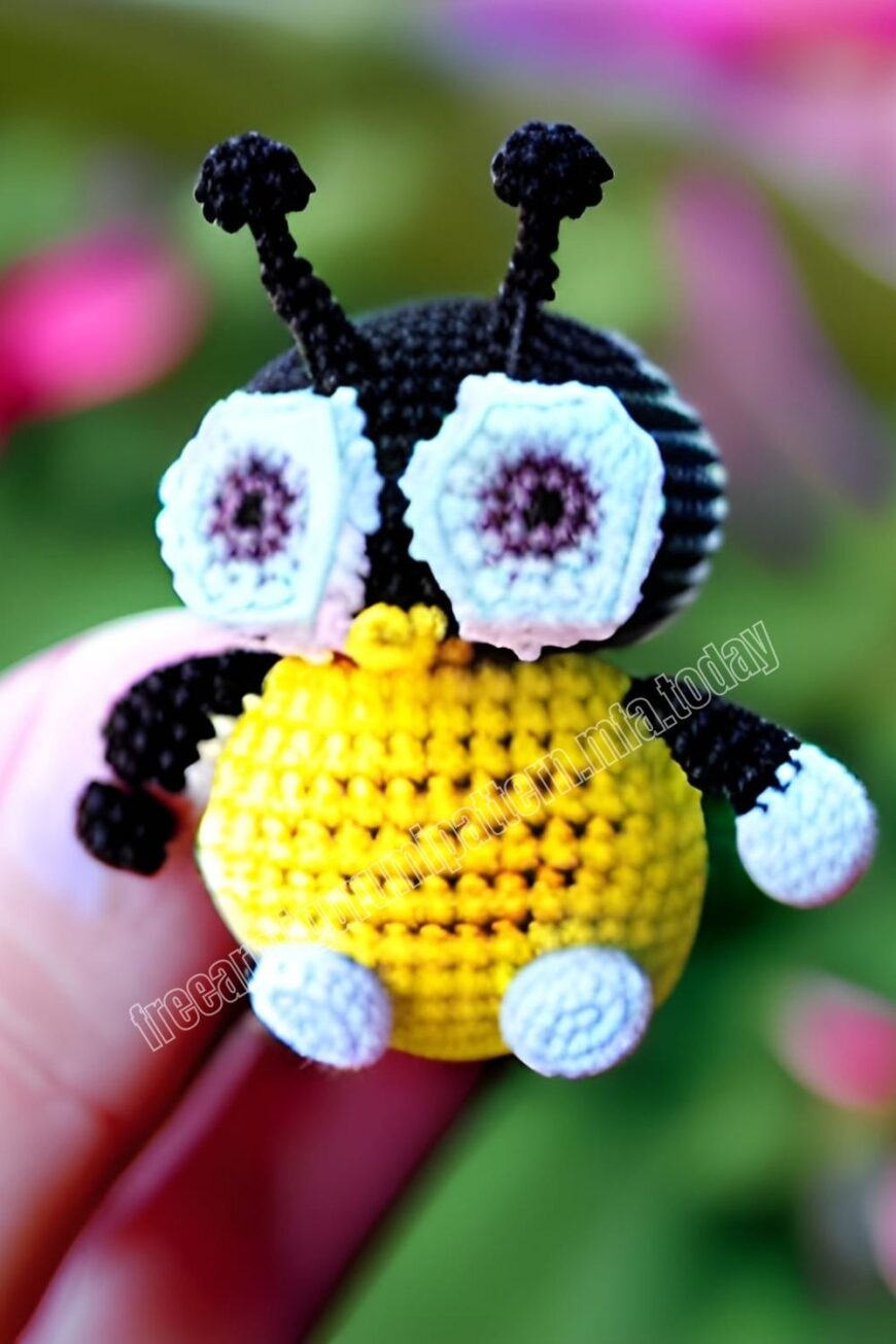 Amigurumi Little Bee Madison Free Pattern-4 – Free Amigurumi Patterns