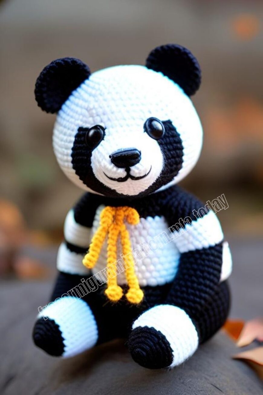 Amigurumi Panda Carlita Free Pattern-3 – Free Amigurumi Patterns