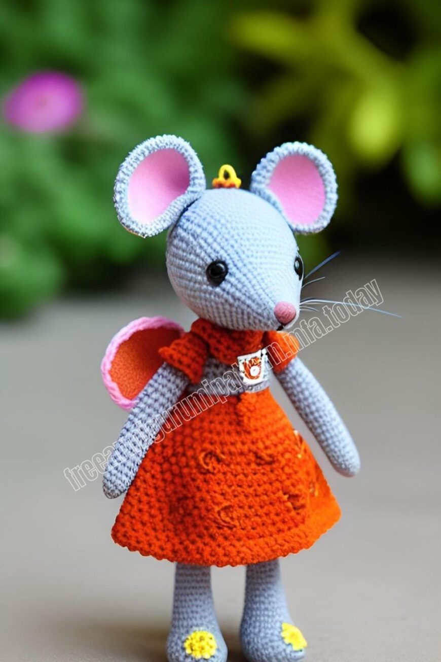 Amigurumi Vampire Mouse Free Pattern-1 – Free Amigurumi Patterns