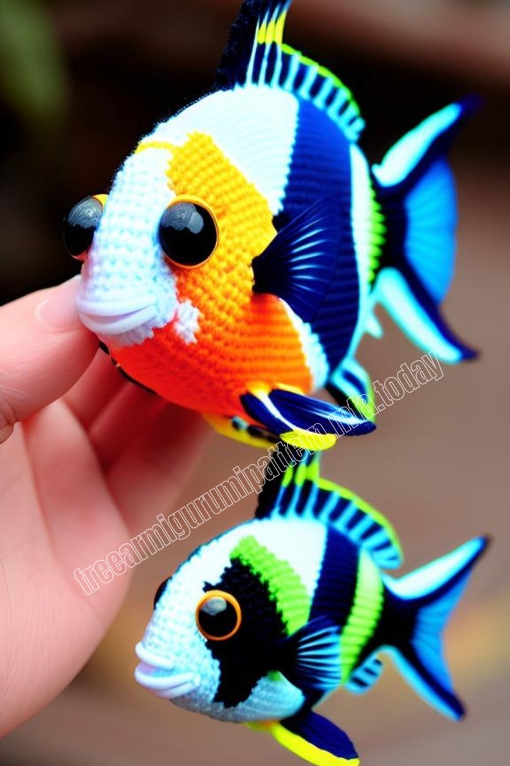 Amigurumi Fish Flounder Free Pattern-2 – Free Amigurumi Patterns
