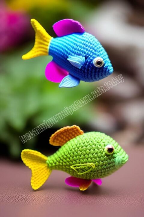 Amigurumi Fish Flounder Free Pattern-2 – Free Amigurumi Patterns