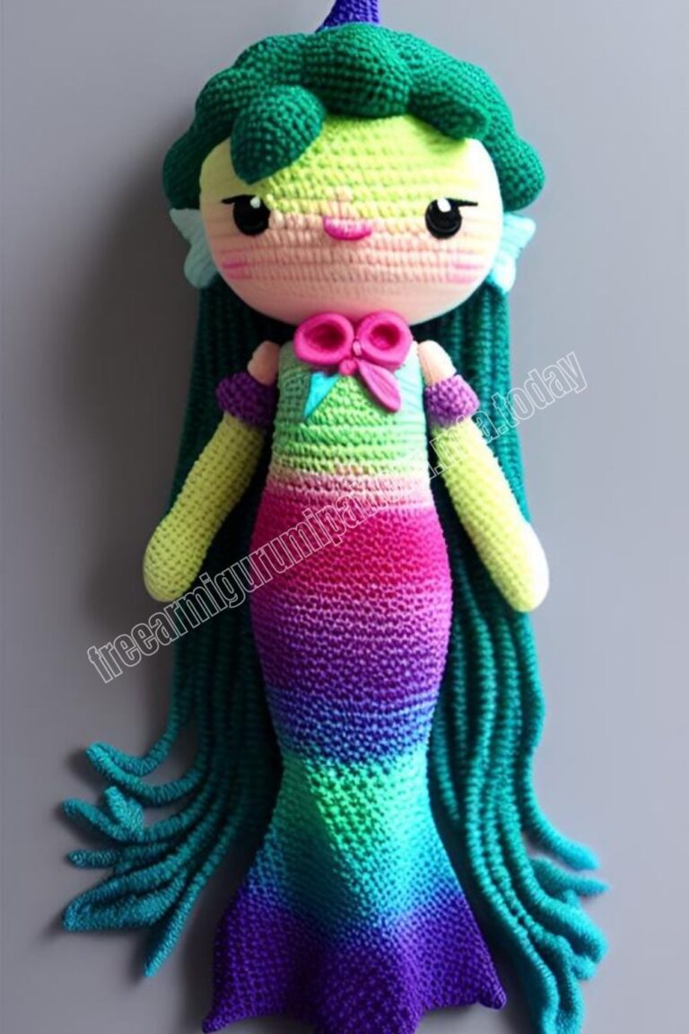 Amigurumi Mermaid Ari Free Pattern-2 – Free Amigurumi Patterns