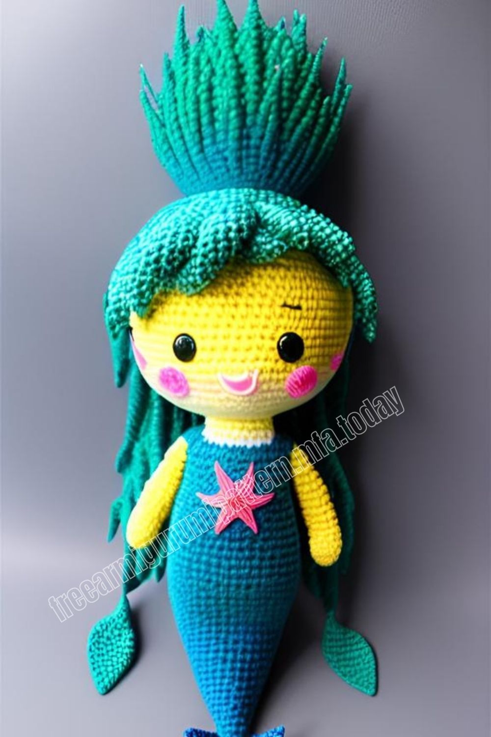 Amigurumi Mermaid Ari Free Pattern-2 – Free Amigurumi Patterns