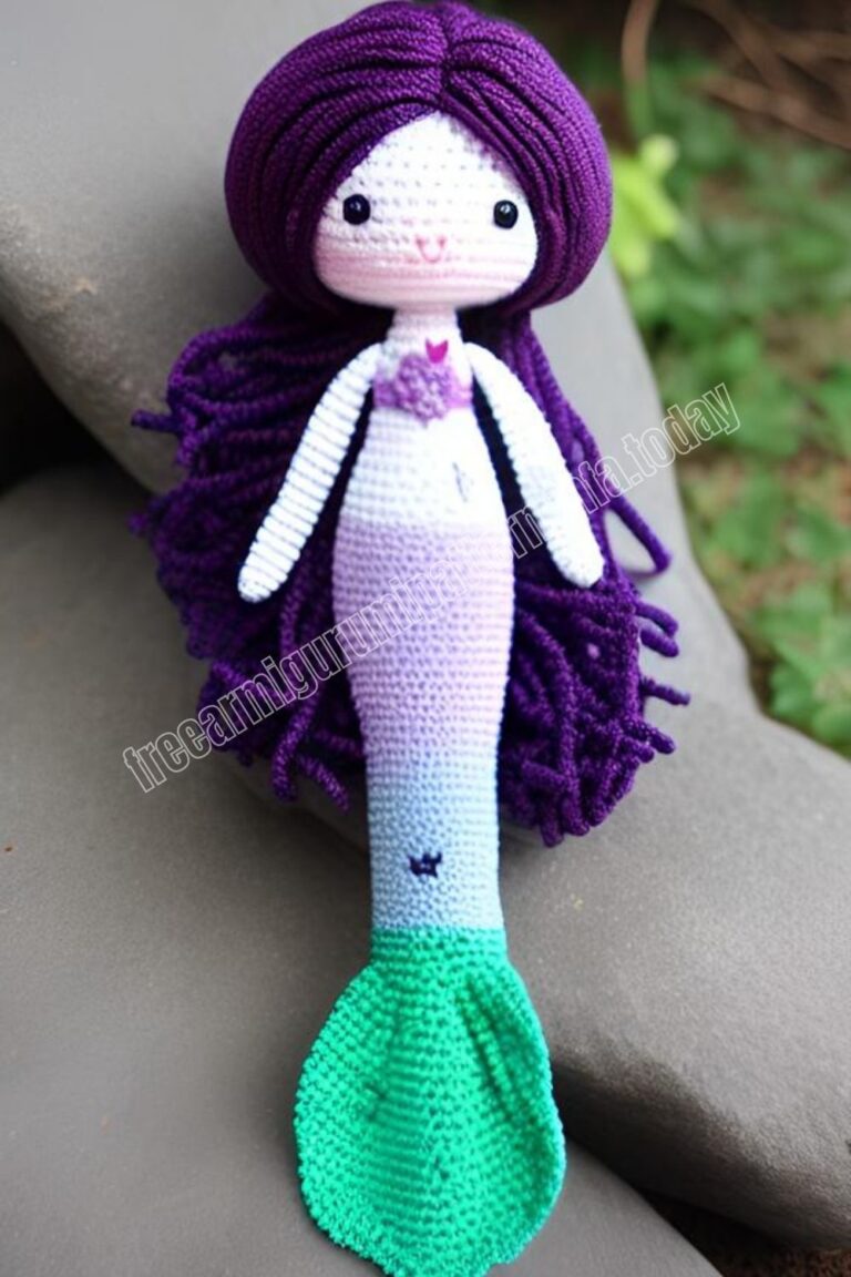 Amigurumi Mermaid Ari Free Pattern-2 – Free Amigurumi Patterns