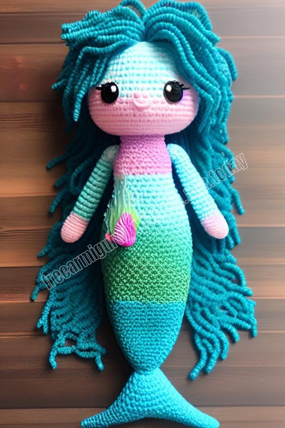 Amigurumi Mermaid Ari Free Pattern-2 – Free Amigurumi Patterns