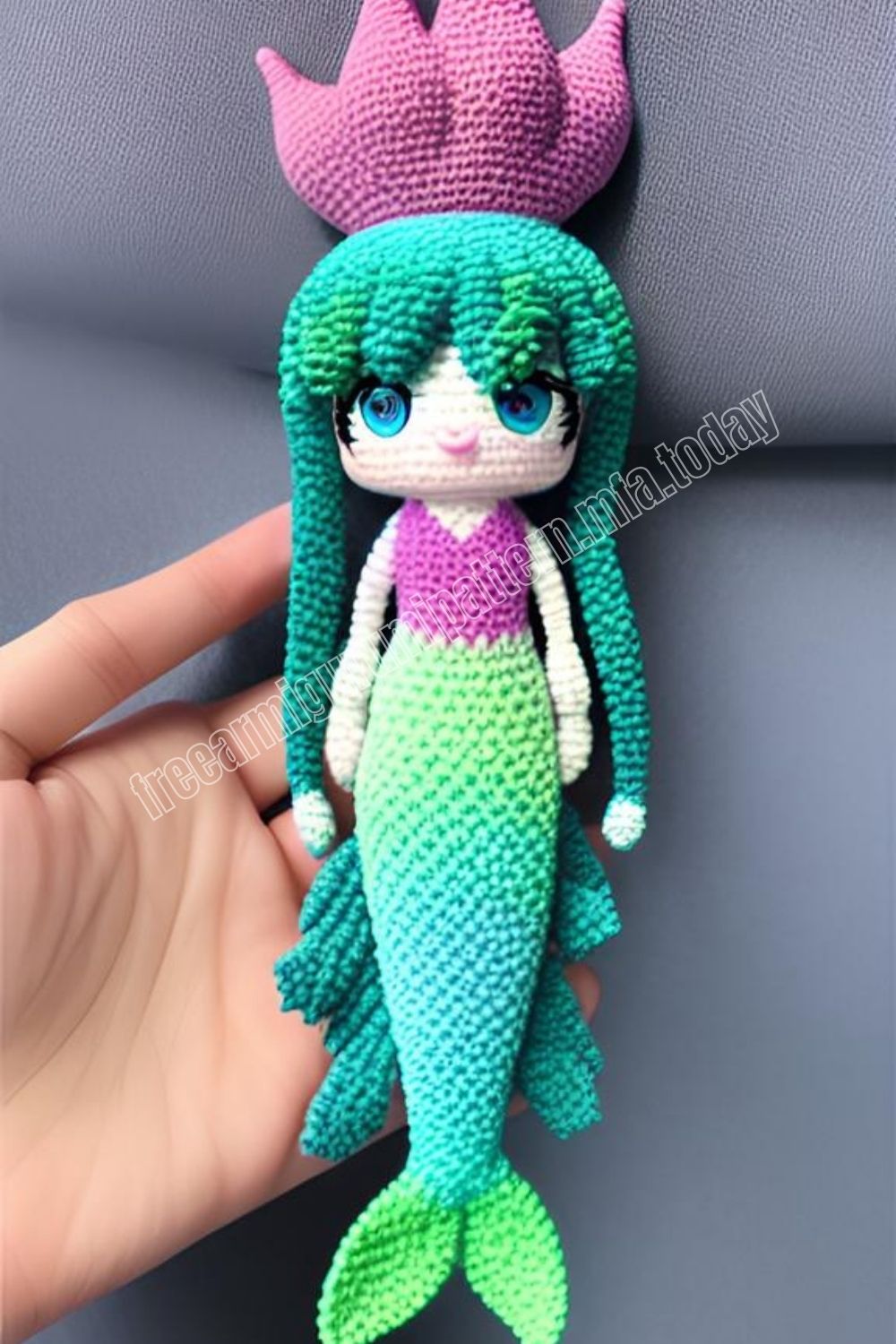Amigurumi Mermaid Ari Free Pattern-2 – Free Amigurumi Patterns
