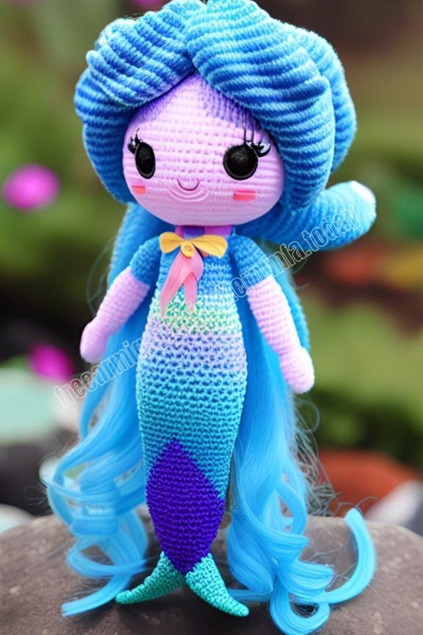 Amigurumi Mermaid Ari Free Pattern-2 – Free Amigurumi Patterns