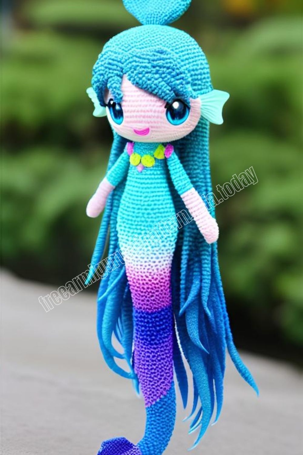 Amigurumi Mermaid Ari Free Pattern-2 – Free Amigurumi Patterns