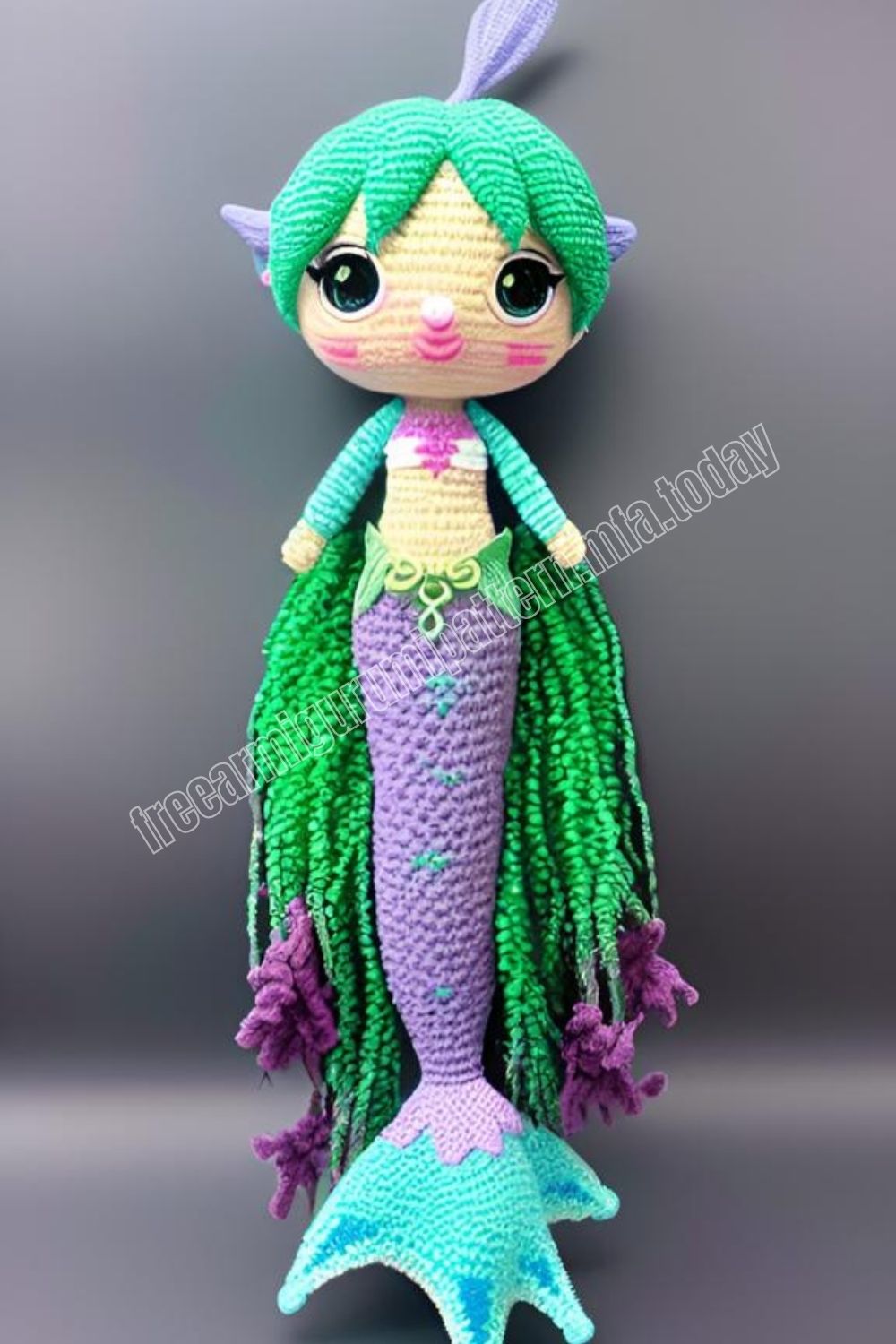 Amigurumi Mermaid Ari Free Pattern-2 – Free Amigurumi Patterns