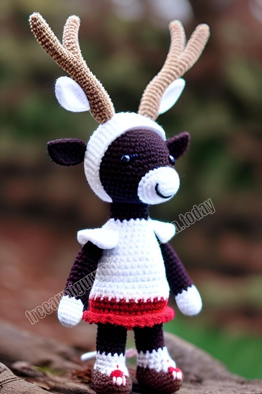 Amigurumi Reindeer Nora Free Pattern-5 – Free Amigurumi Patterns