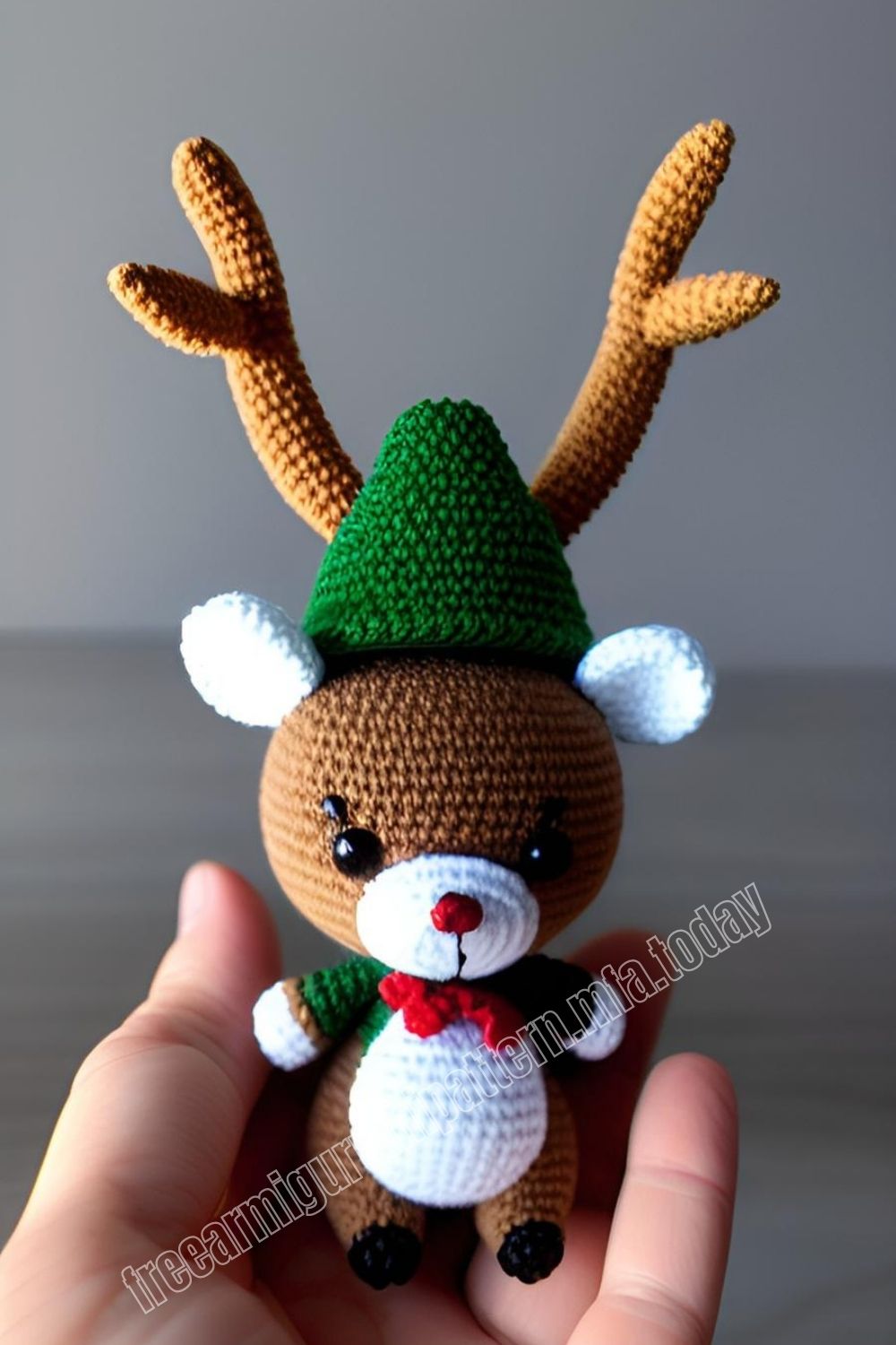 Amigurumi Reindeer Nora Free Pattern-5 – Free Amigurumi Patterns