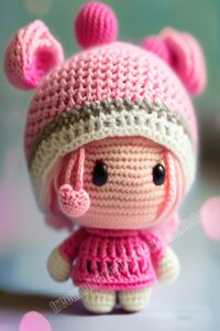 Amigurumi Strawberry Girl Free Pattern-1 – Free Amigurumi Patterns