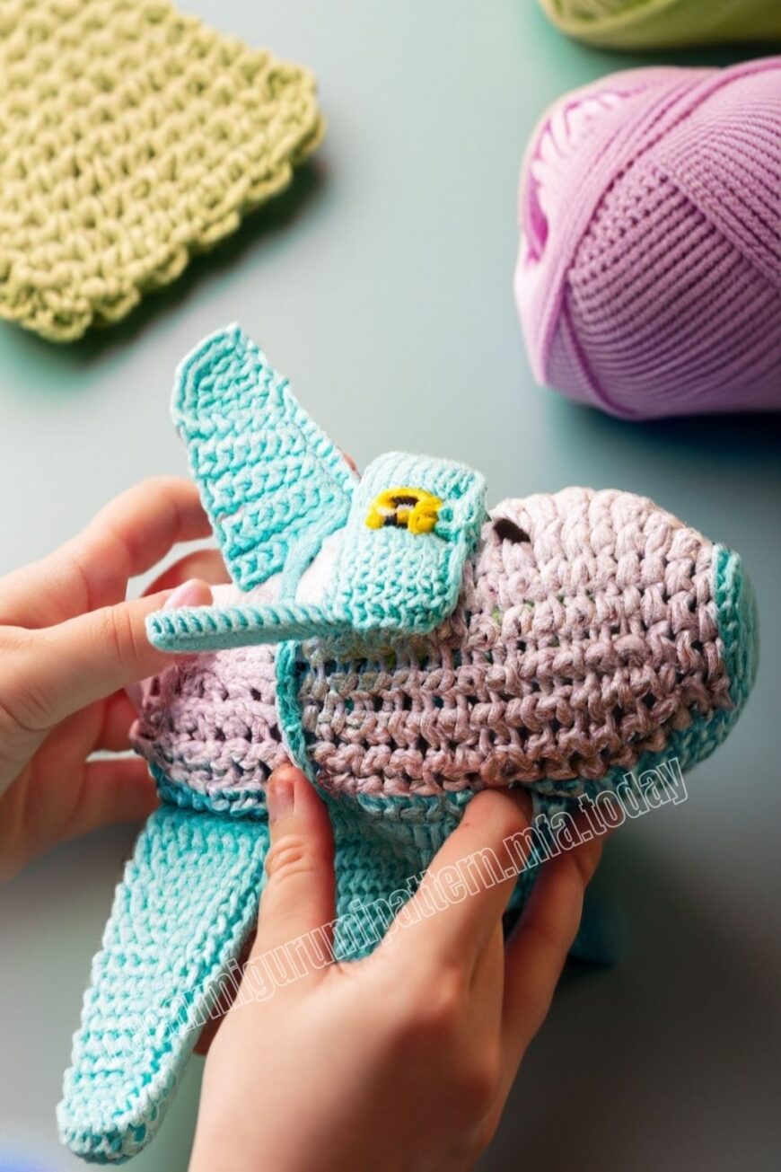 Amigurumi Airplane Free Pattern-2 – Free Amigurumi Patterns