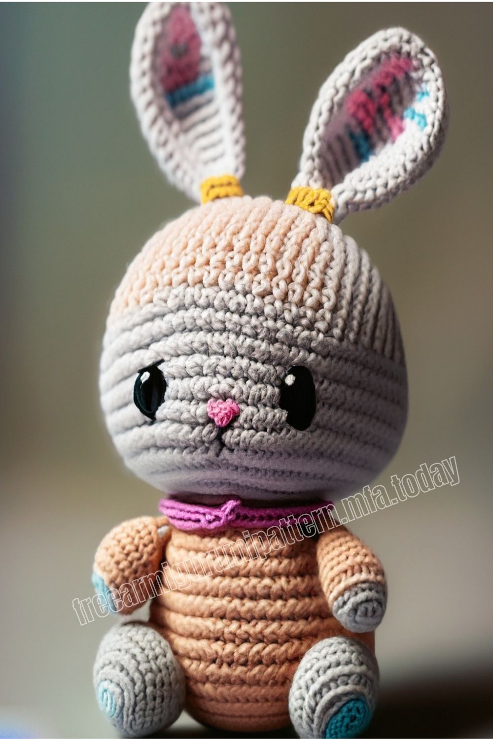 Amigurumi Bunny Milla Rattle Free Pattern-1 – Free Amigurumi Patterns