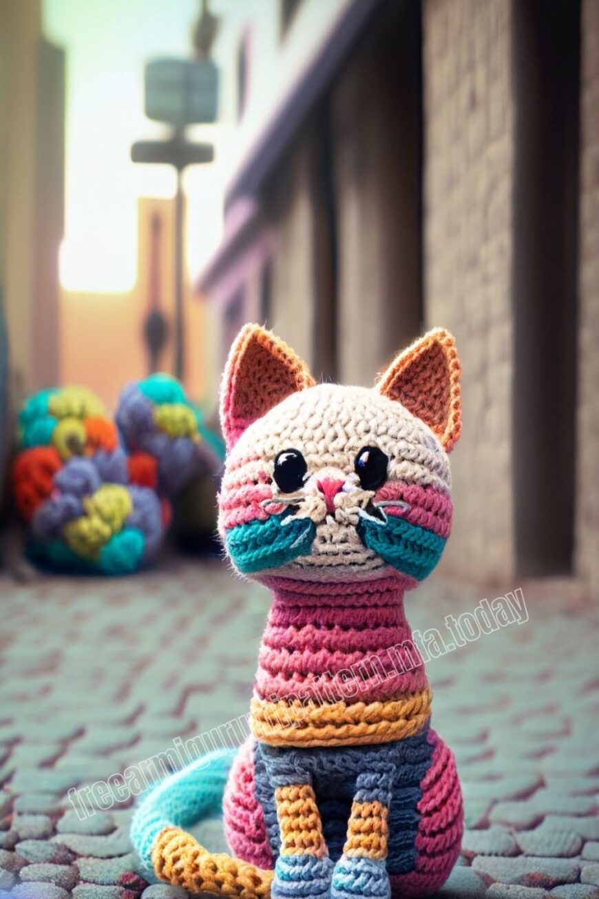 Amigurumi Candy Kitten Free Pattern-1 – Free Amigurumi Patterns