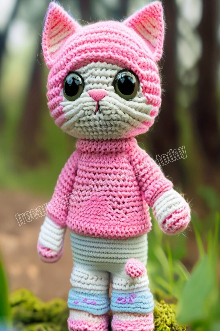 Amigurumi Candy Kitten Free Pattern-1 – Free Amigurumi Patterns