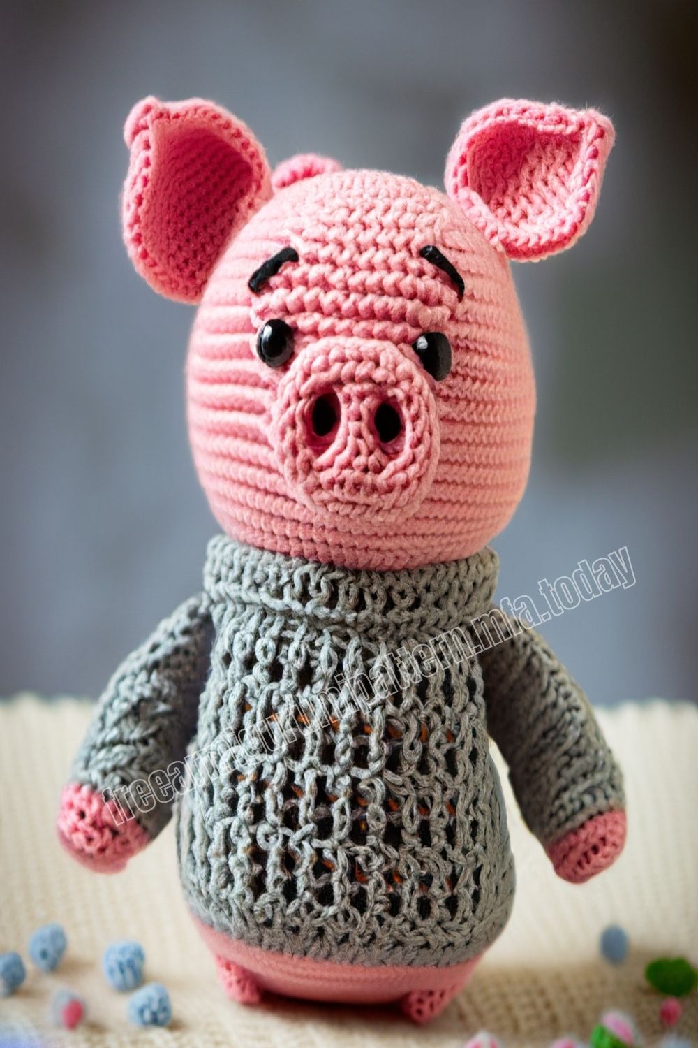 Amigurumi Little Pig Plug Free Pattern-4 – Free Amigurumi Patterns