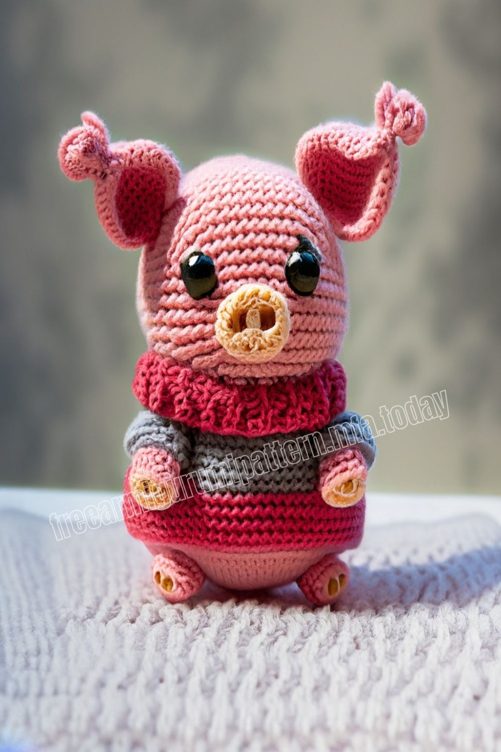 Amigurumi Little Pig Plug Free Pattern-4 – Free Amigurumi Patterns