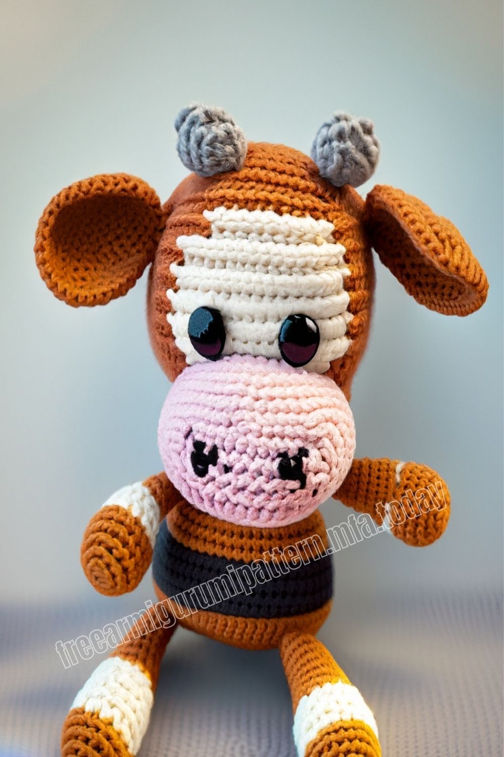 Amigurumi Plush Cow Free Pattern-3 – Free Amigurumi Patterns